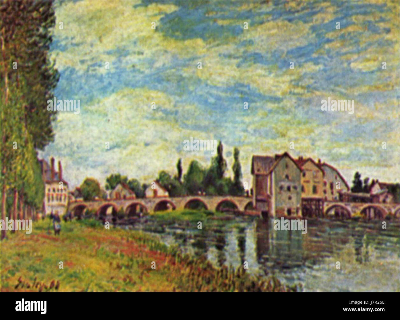 Alfred Sisley (1839-1899) was a French impressionist painter known for ...