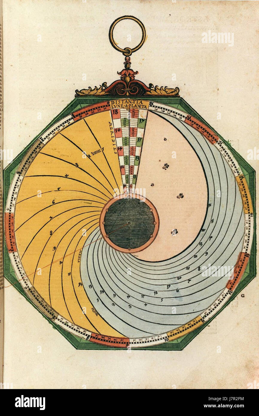 Astronomicum Caesareum is a historical astronomical work from 1540 ...