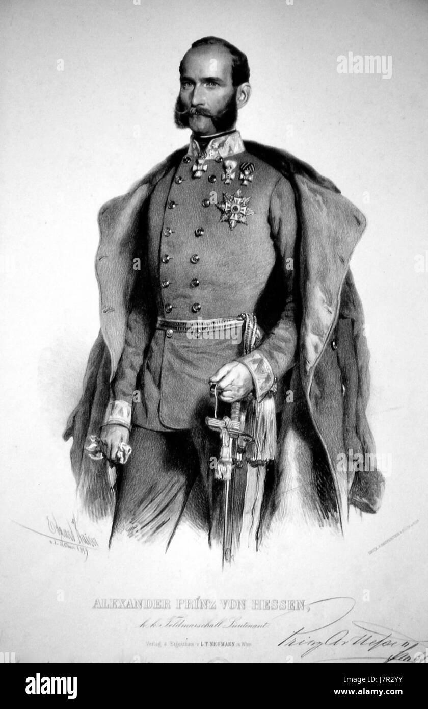 Alexander von Hessen-Darmstadt was a German prince and a notable ...
