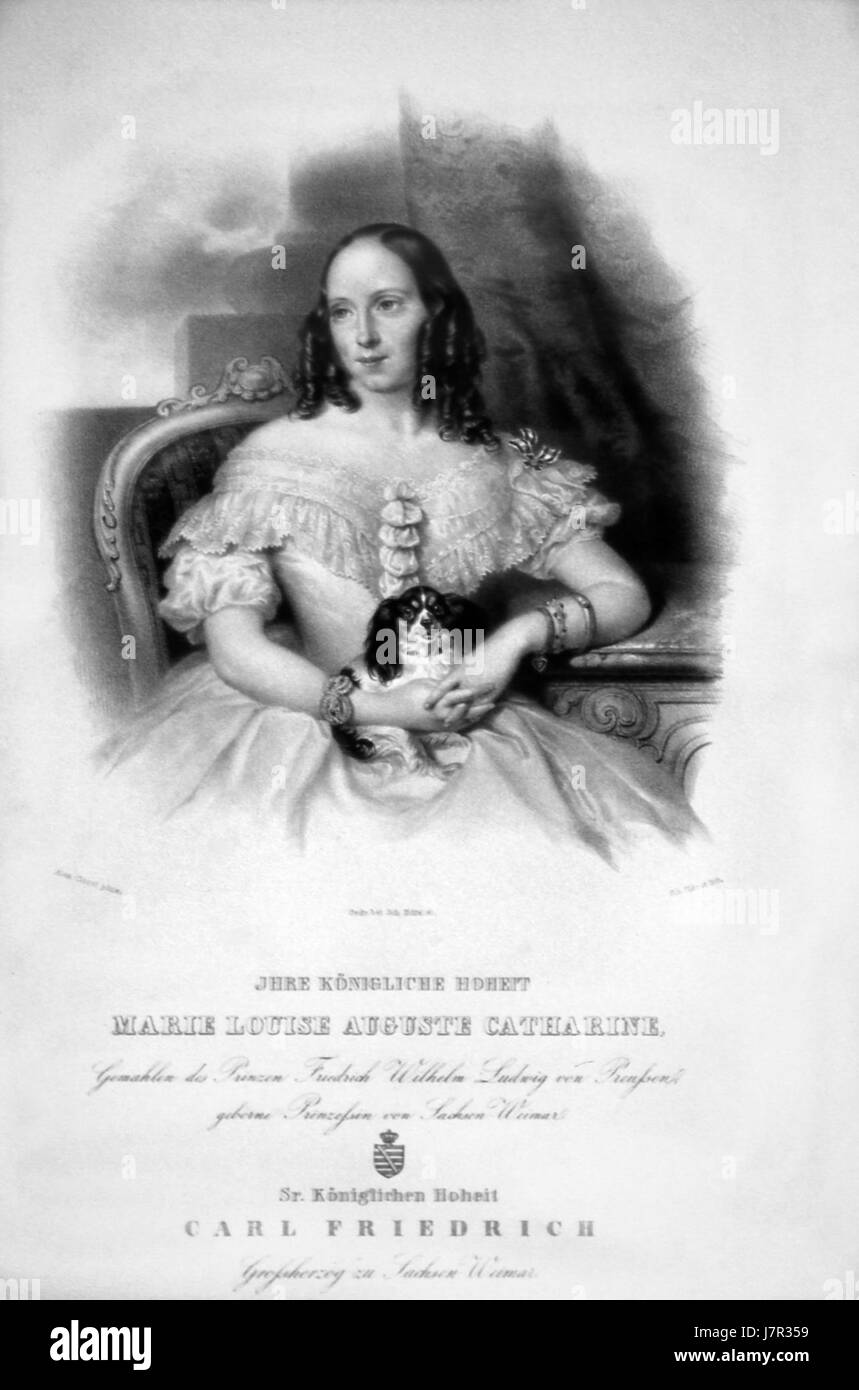 Augusta von Sachsen-Weimar-Eisenach was a German princess known for her ...