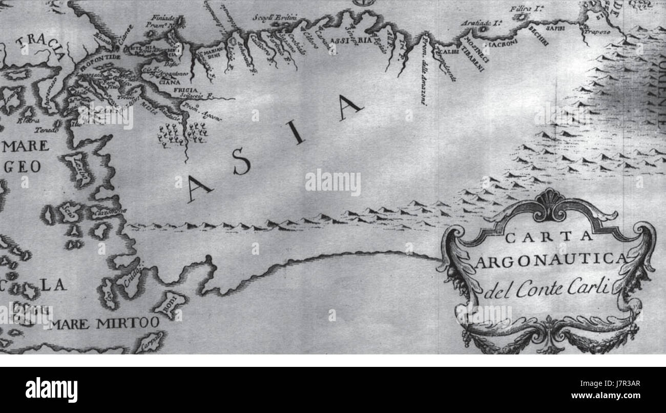 'Argonauts path Carli' likely refers to a route or journey taken by the ancient Greek Argonauts ...