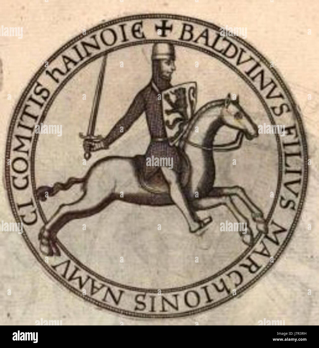 Baldwin 1 of Constantinople Stock Photo - Alamy