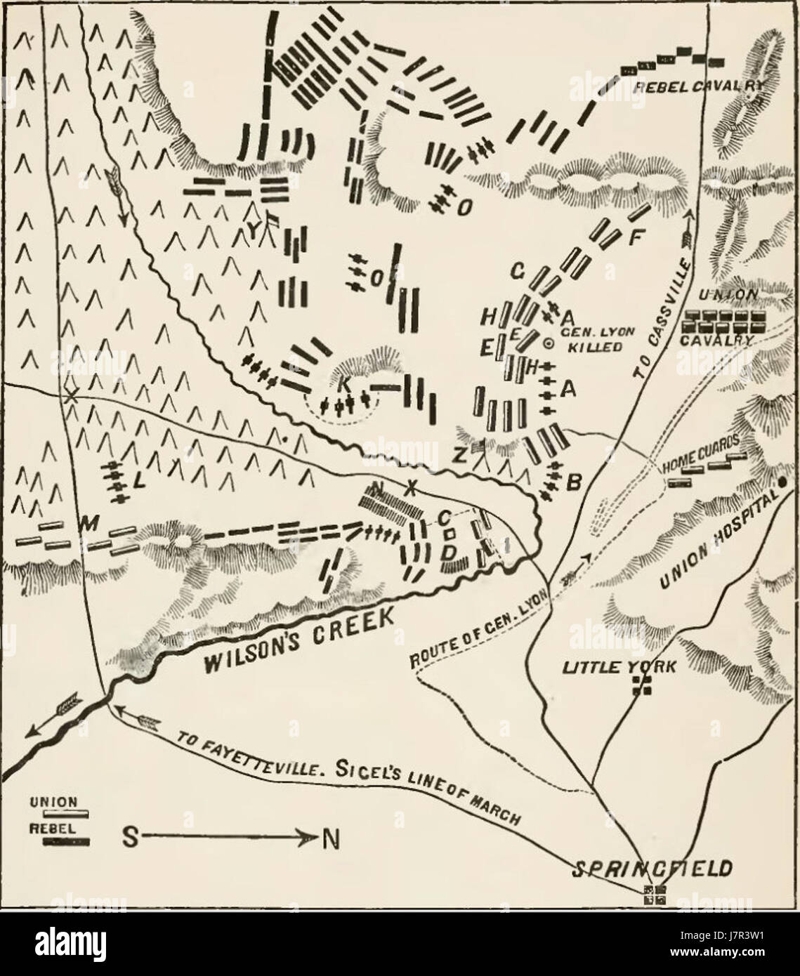 The Battle of Wilson's Creek, fought in Missouri in 1861, was one of the first major battles of ...