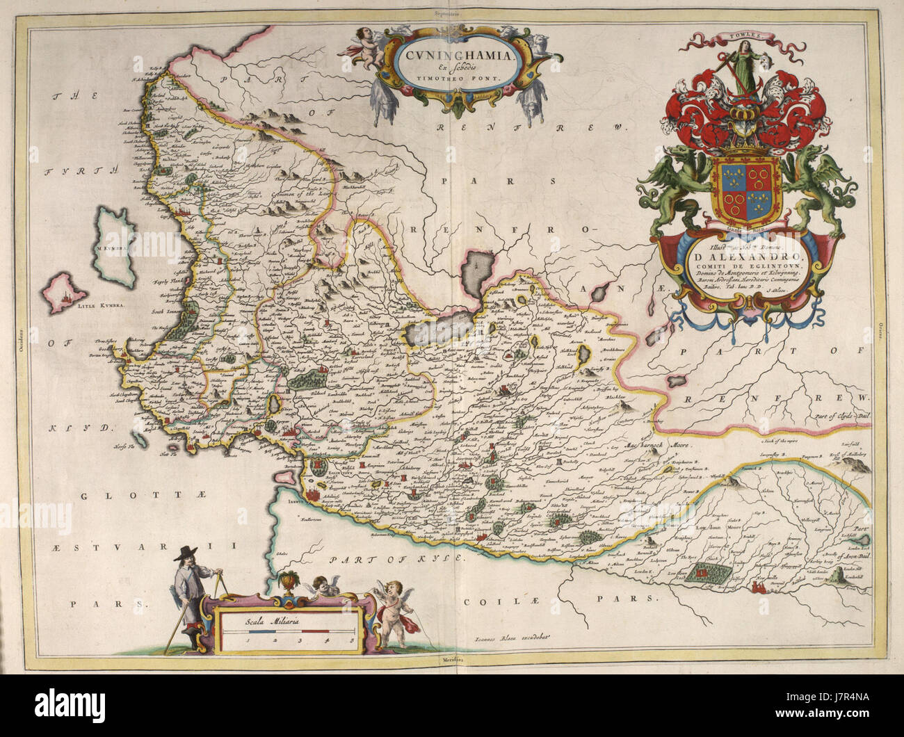 The 'Blaeu Atlas of Scotland' published in 1654, is a comprehensive ...