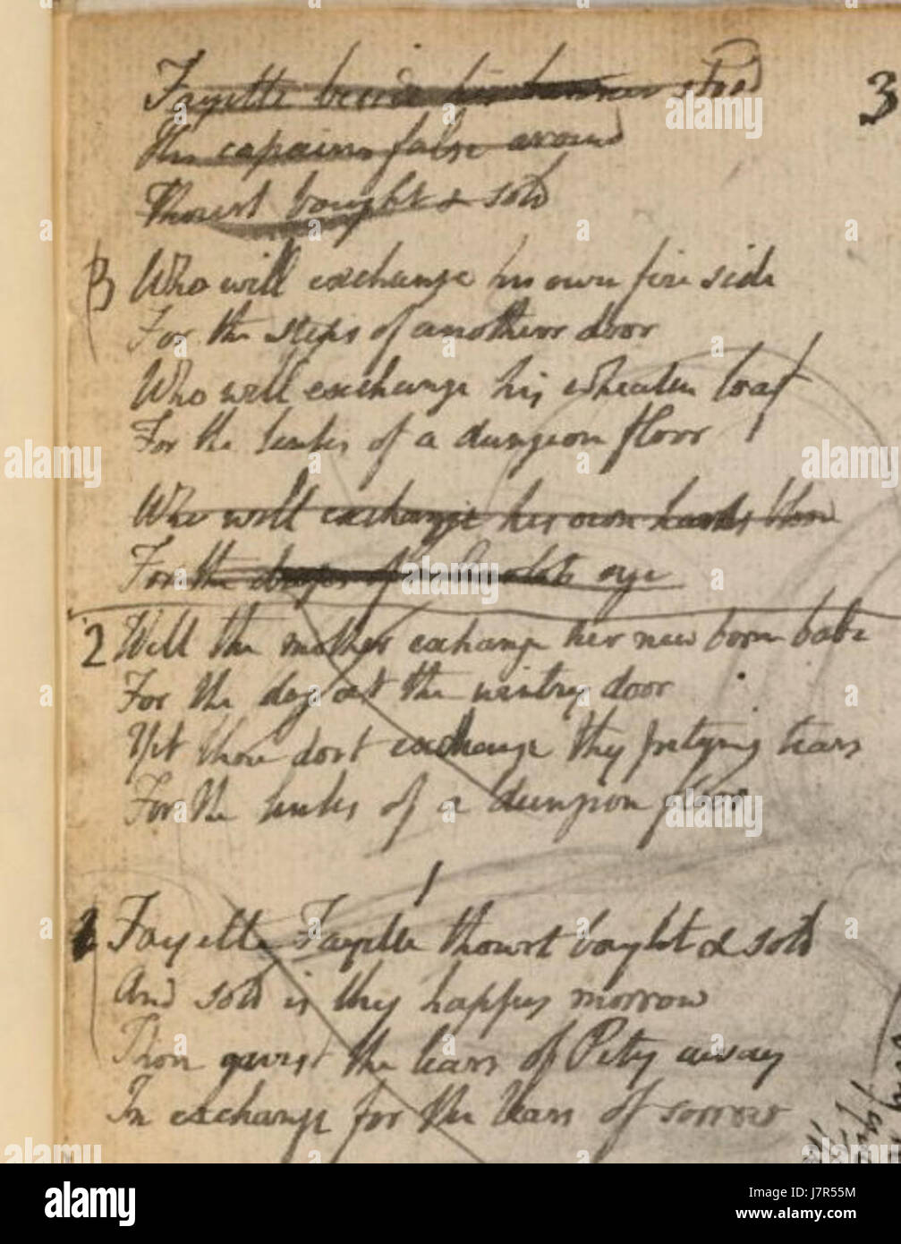 The 'Blake manuscript Notebook 60c' contains writings by William Blake ...