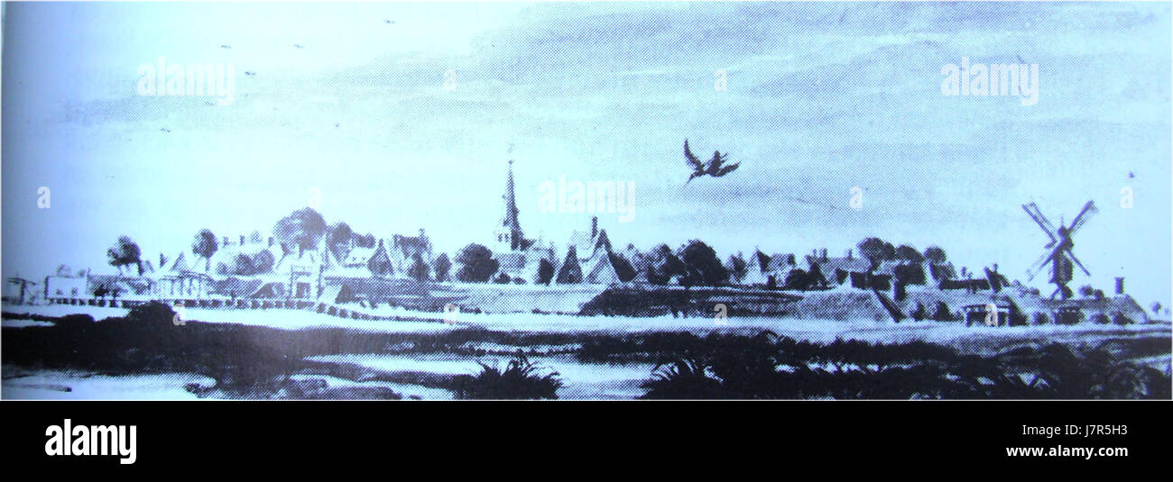 This illustration by Jan de Beijer from August 14, 1743, depicts a ...