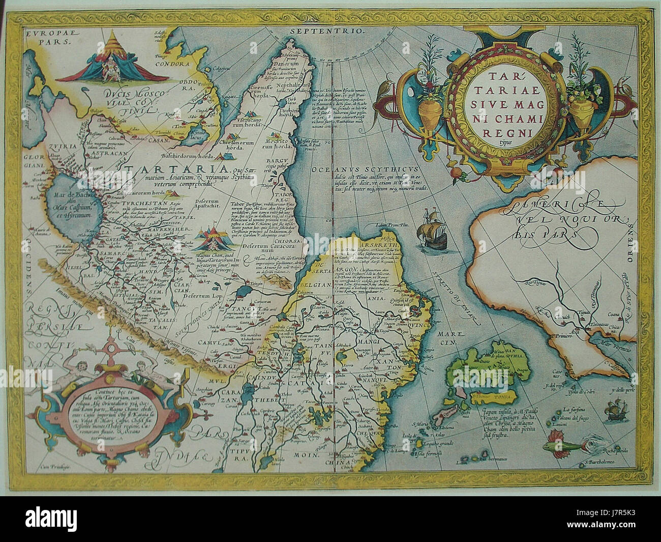 Ancient map tartaria hi-res stock photography and images - Alamy