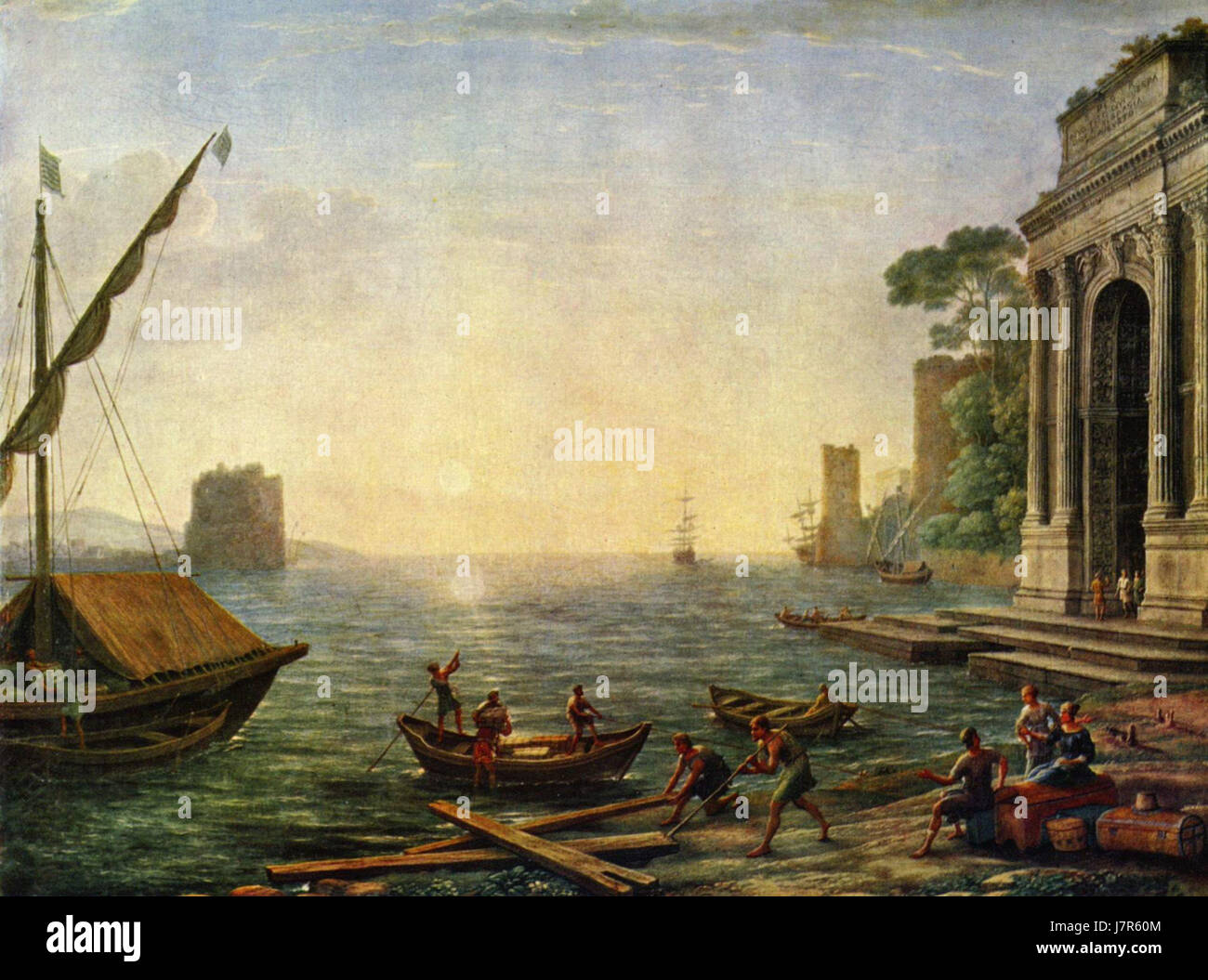 Claude Lorrain was a renowned 17th-century French landscape painter ...