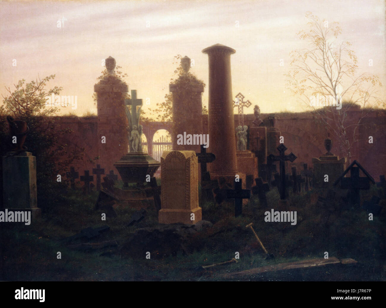 Caspar David Friedrich (1774–1840) was a German Romantic landscape ...