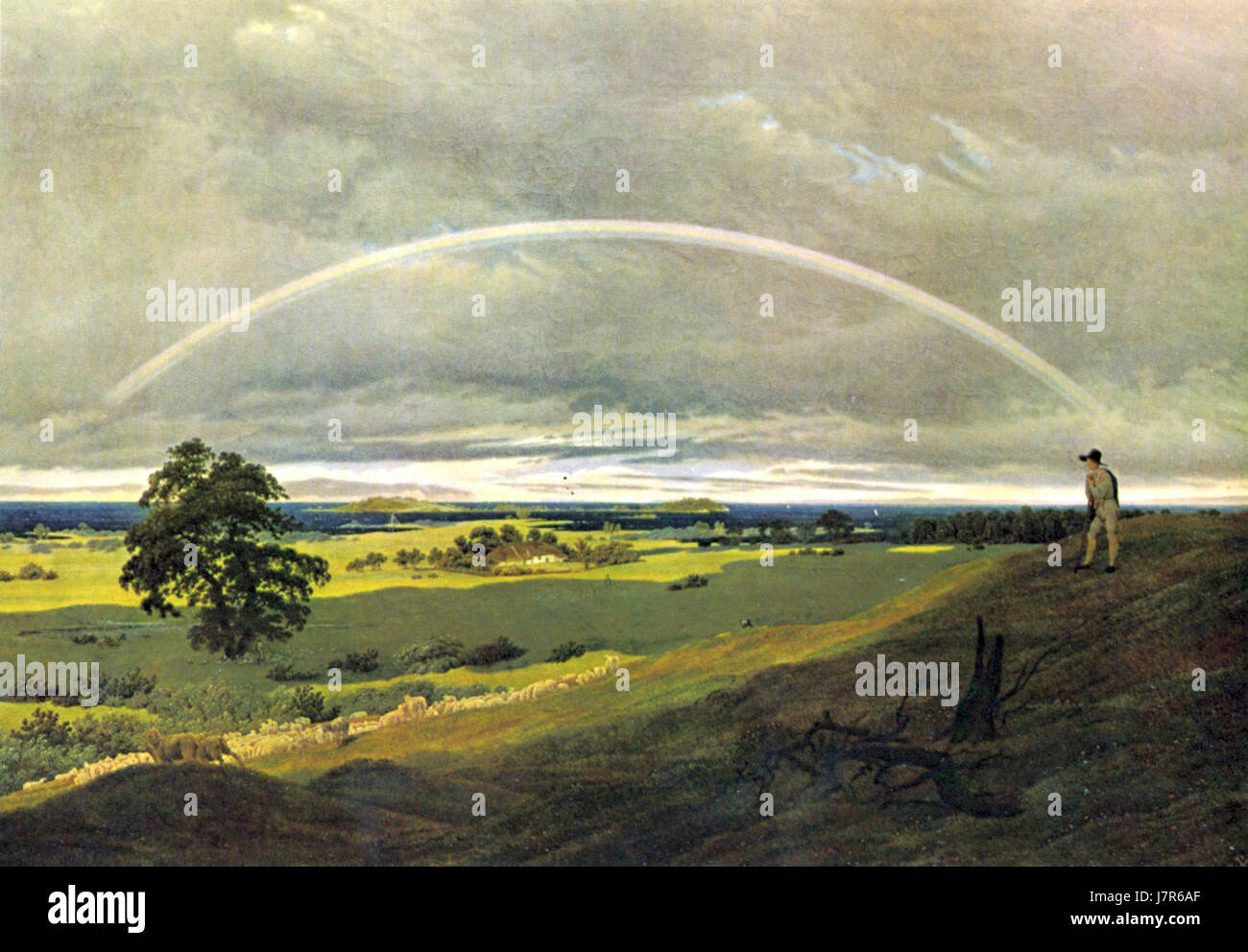 Caspar David Friedrich, a prominent 19th-century German Romantic ...