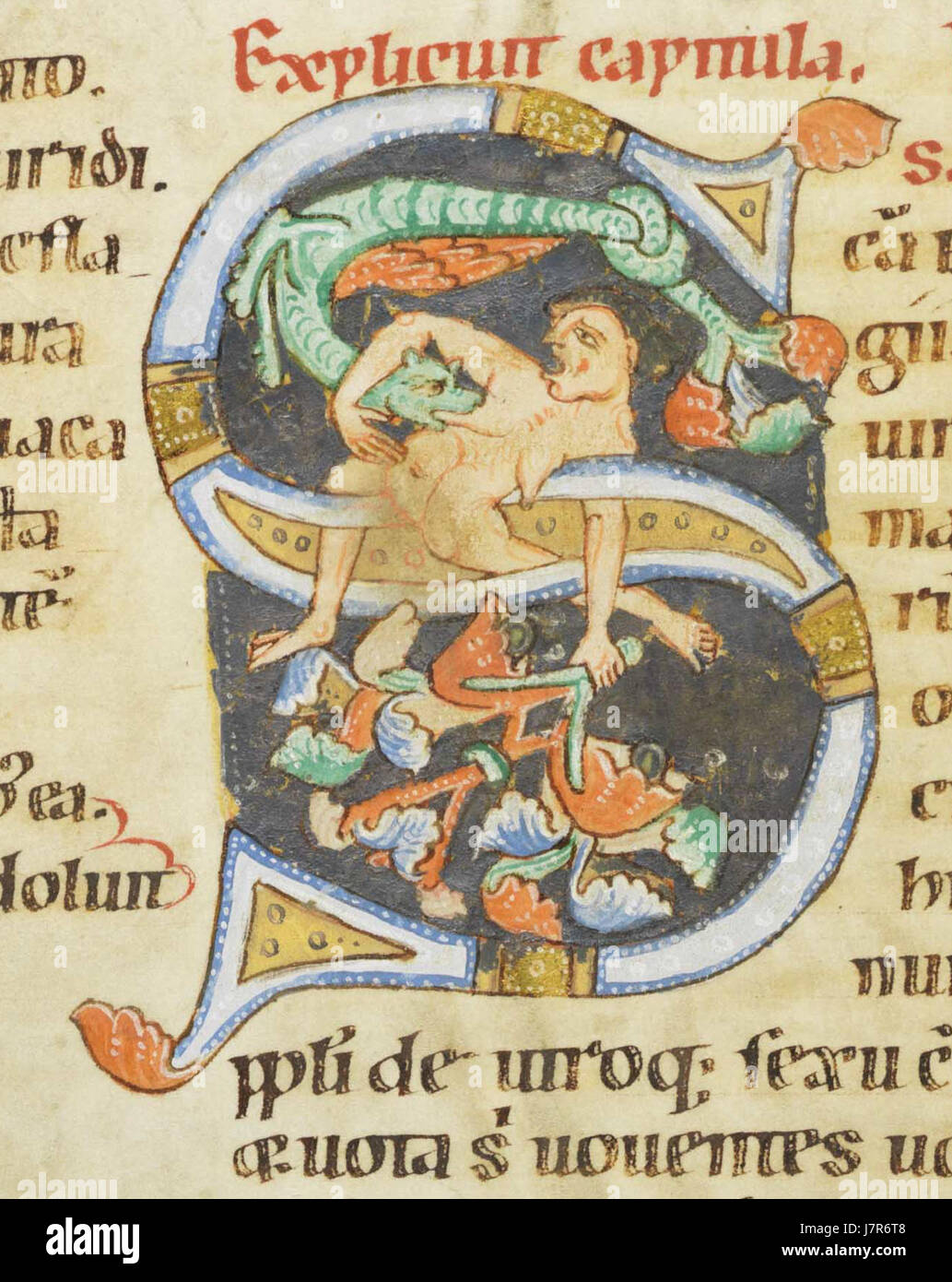 A detail from *Codex Bodmer 127*, a manuscript held in the Bodmer ...