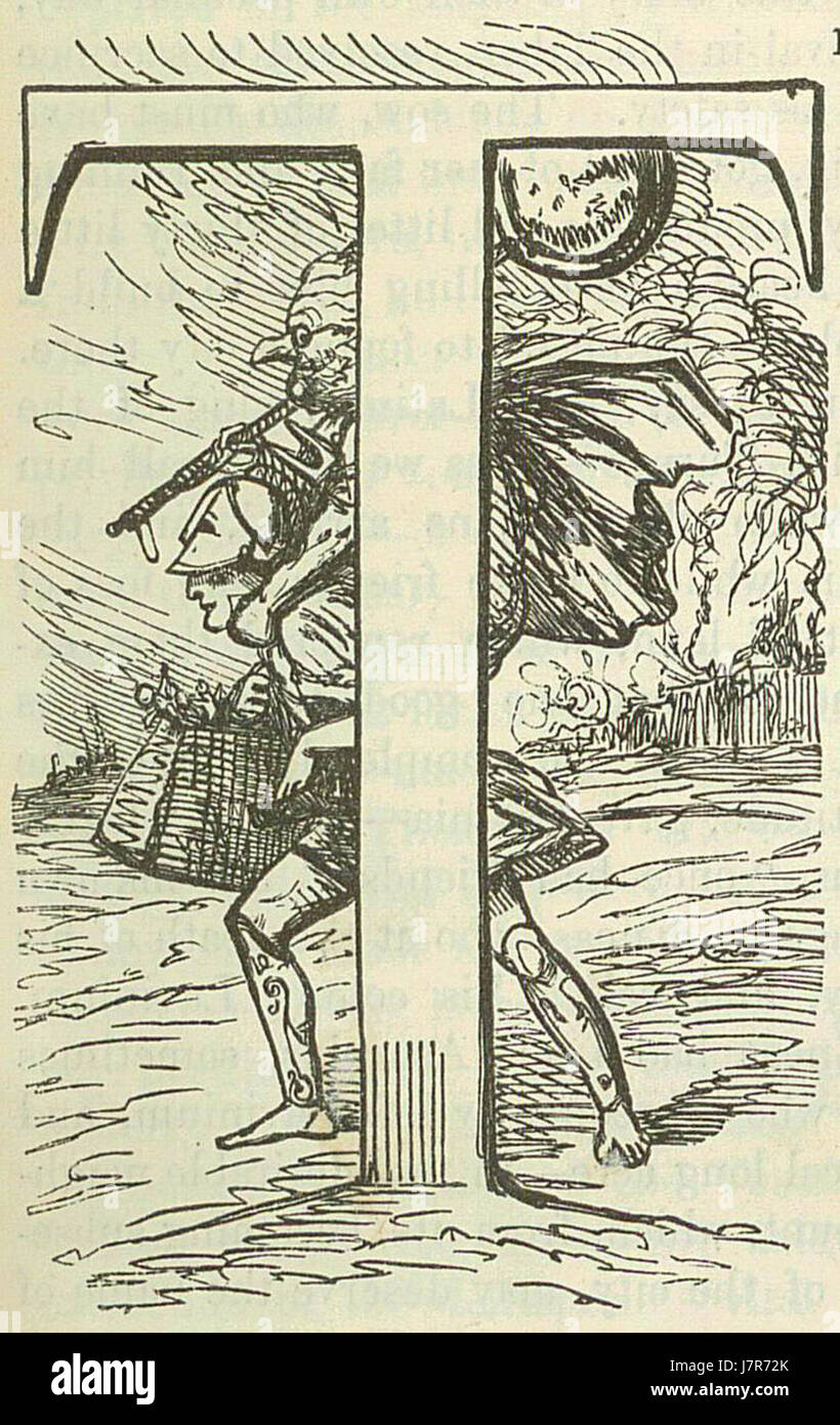 This image from *Comic History of Rome* depicts the legendary figures ...