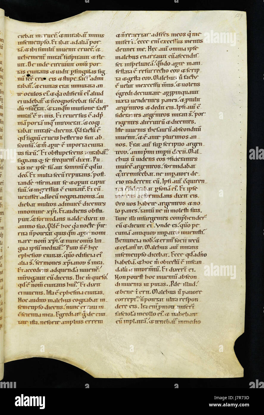 The Codex Bodmer 127 129r is a manuscript from the 2nd century ...