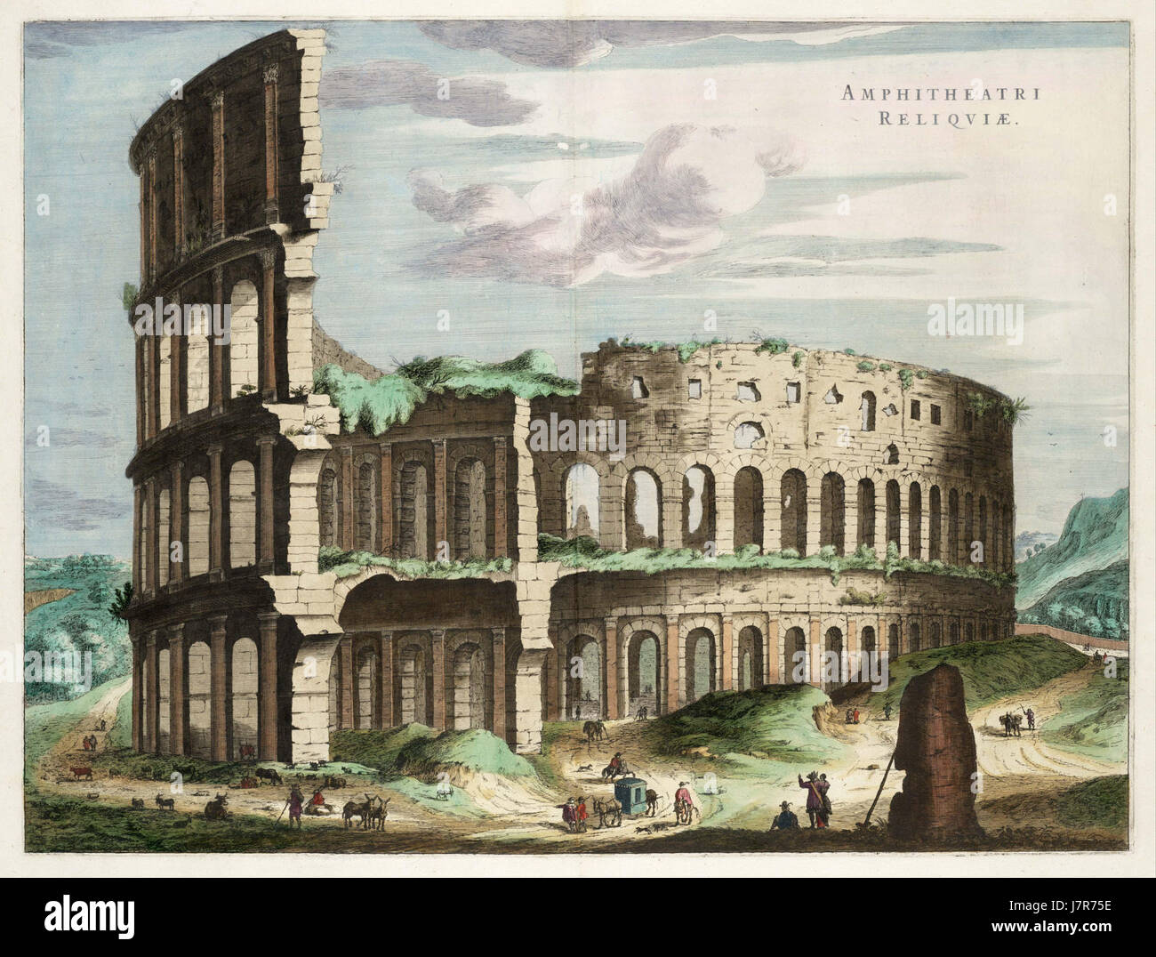 Colloseum painting hi-res stock photography and images - Alamy