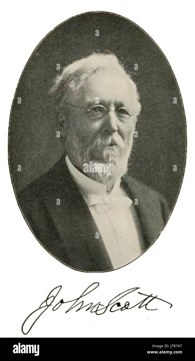 Colonel John Scott History of Iowa Stock Photo - Alamy