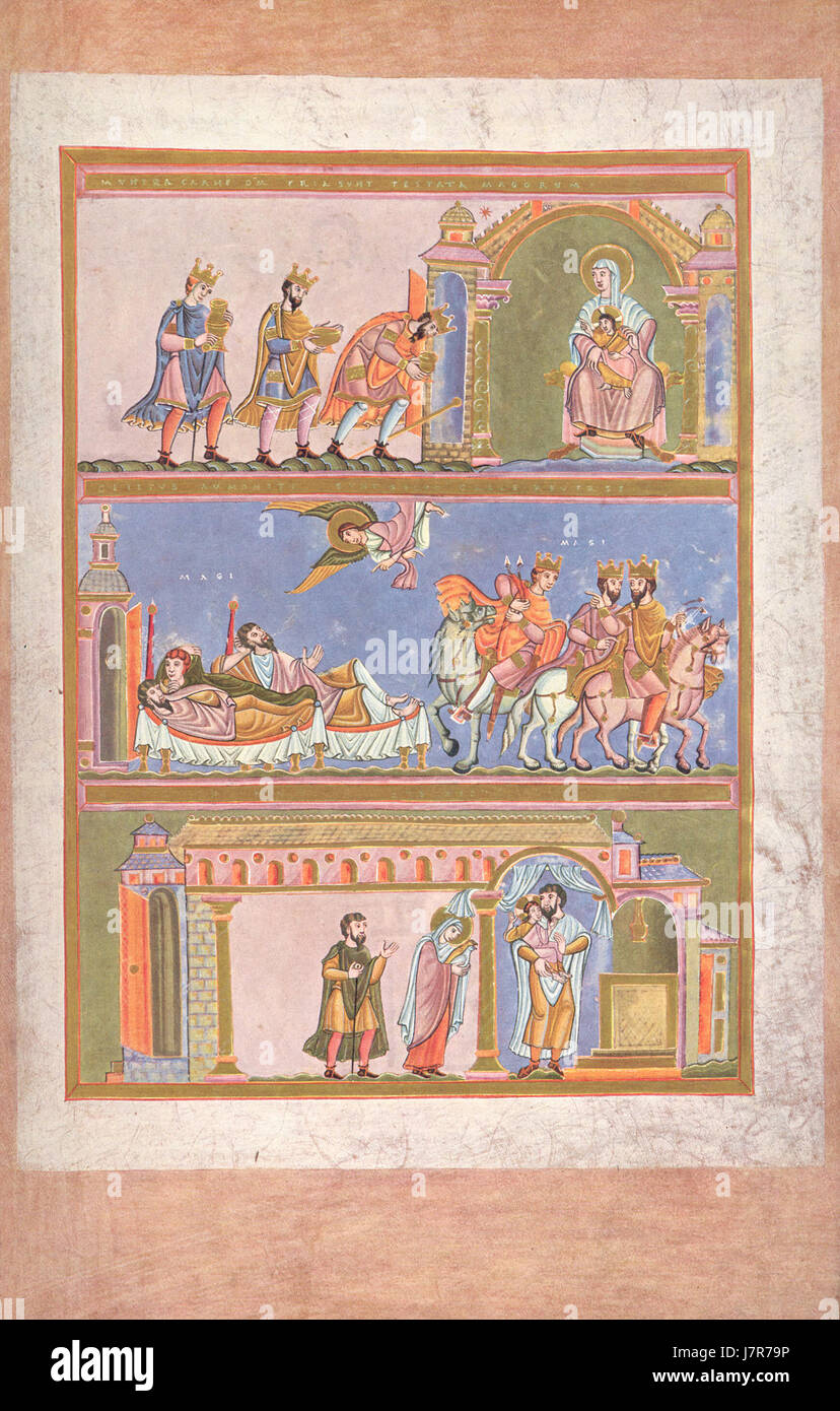 Codex aureus epternacensis hi-res stock photography and images - Alamy