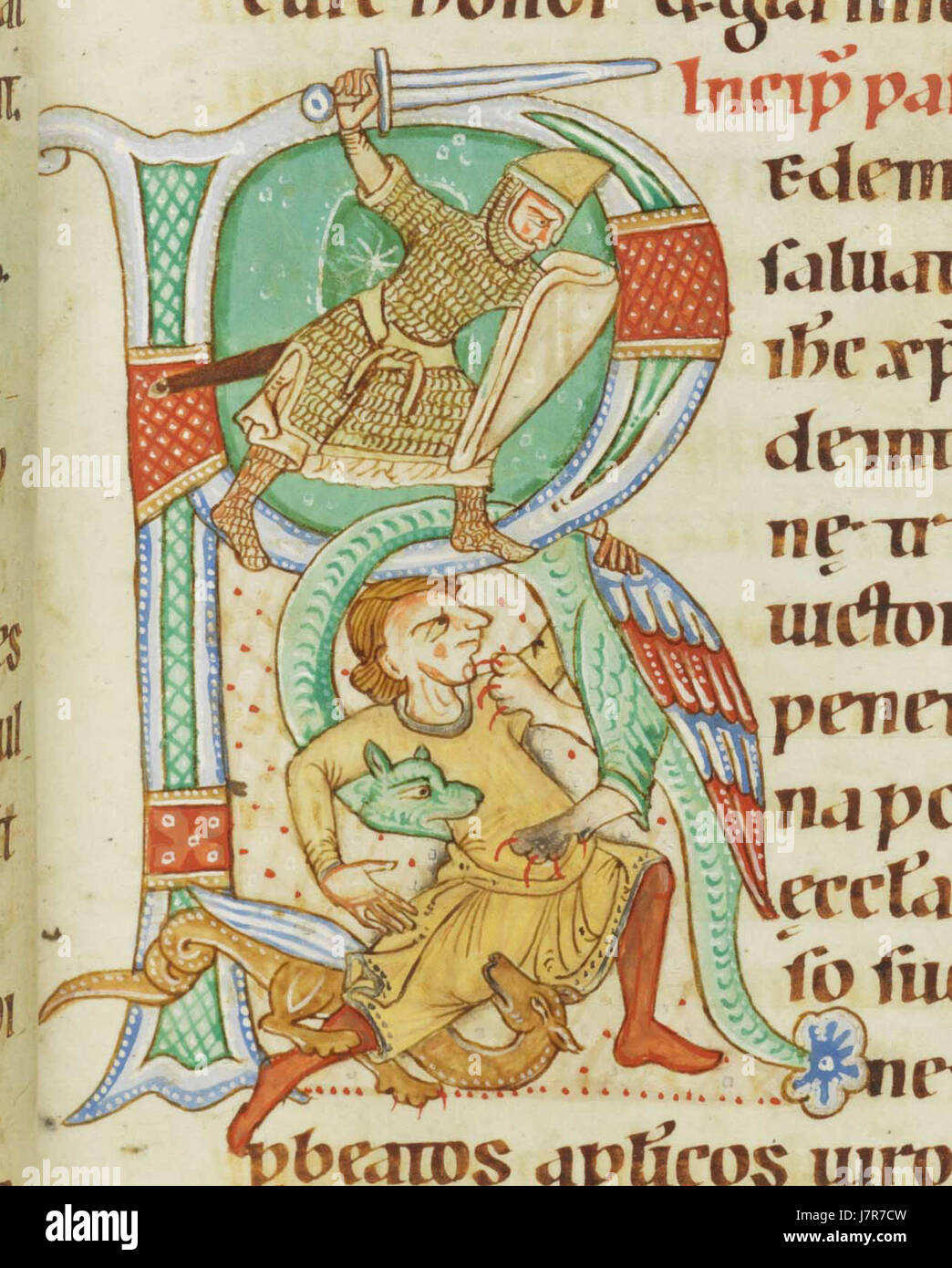 Codex Bodmer 127 098r Detail Stock Photo - Alamy