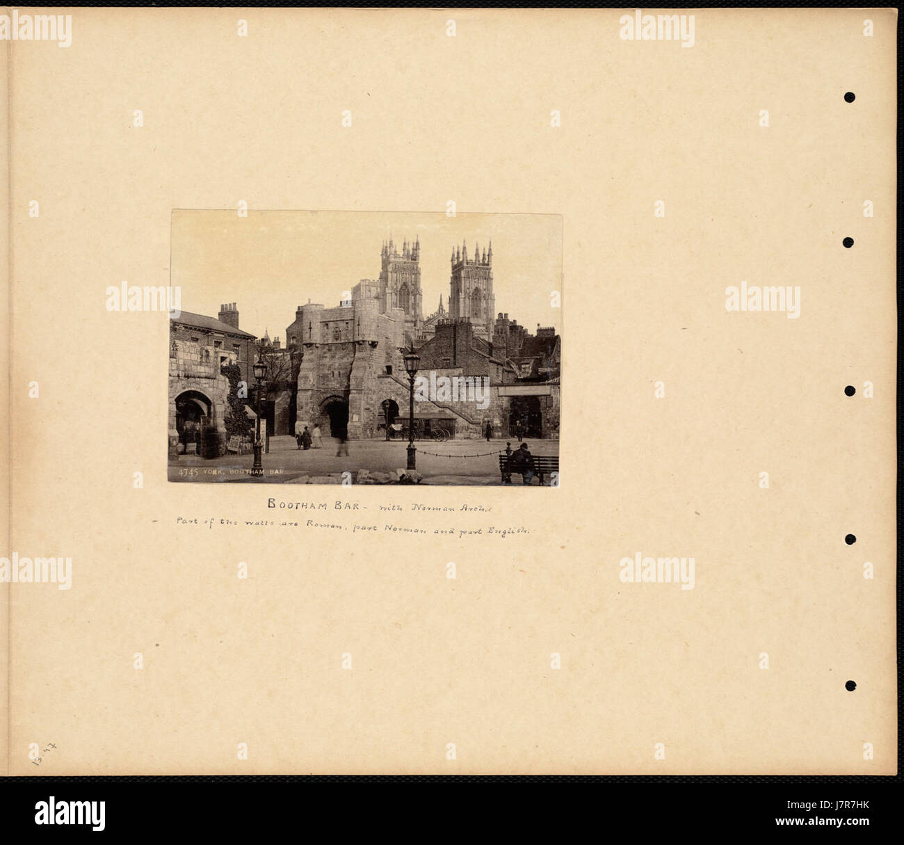 Bootham Bar is one of the historic gateways into the city of York ...