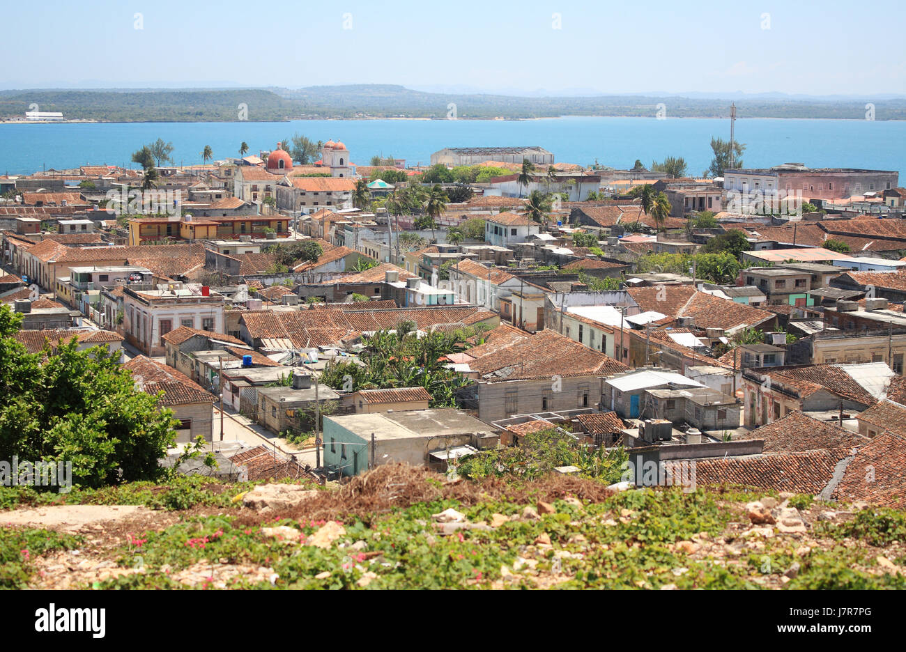 city town colonial cuba landscape scenery countryside nature caribbean ...