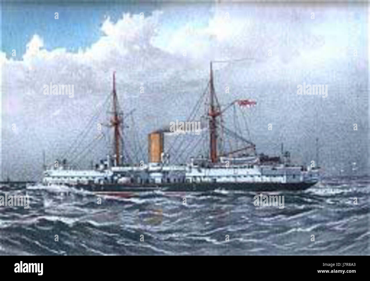 The HMS Colossus was a British Royal Navy ship commissioned in 1882. As ...