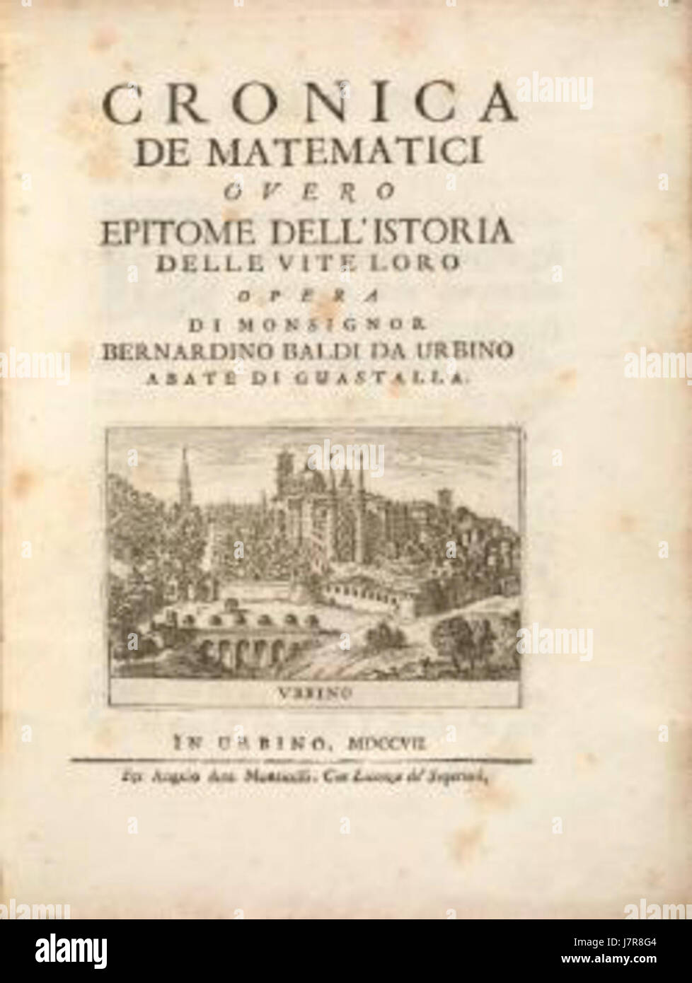 A historical chronicle documenting mathematicians and their ...