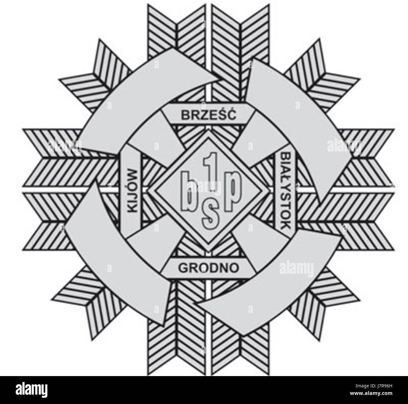 The commemorative badge of the 1st Podhale Rifles Battalion honors the ...