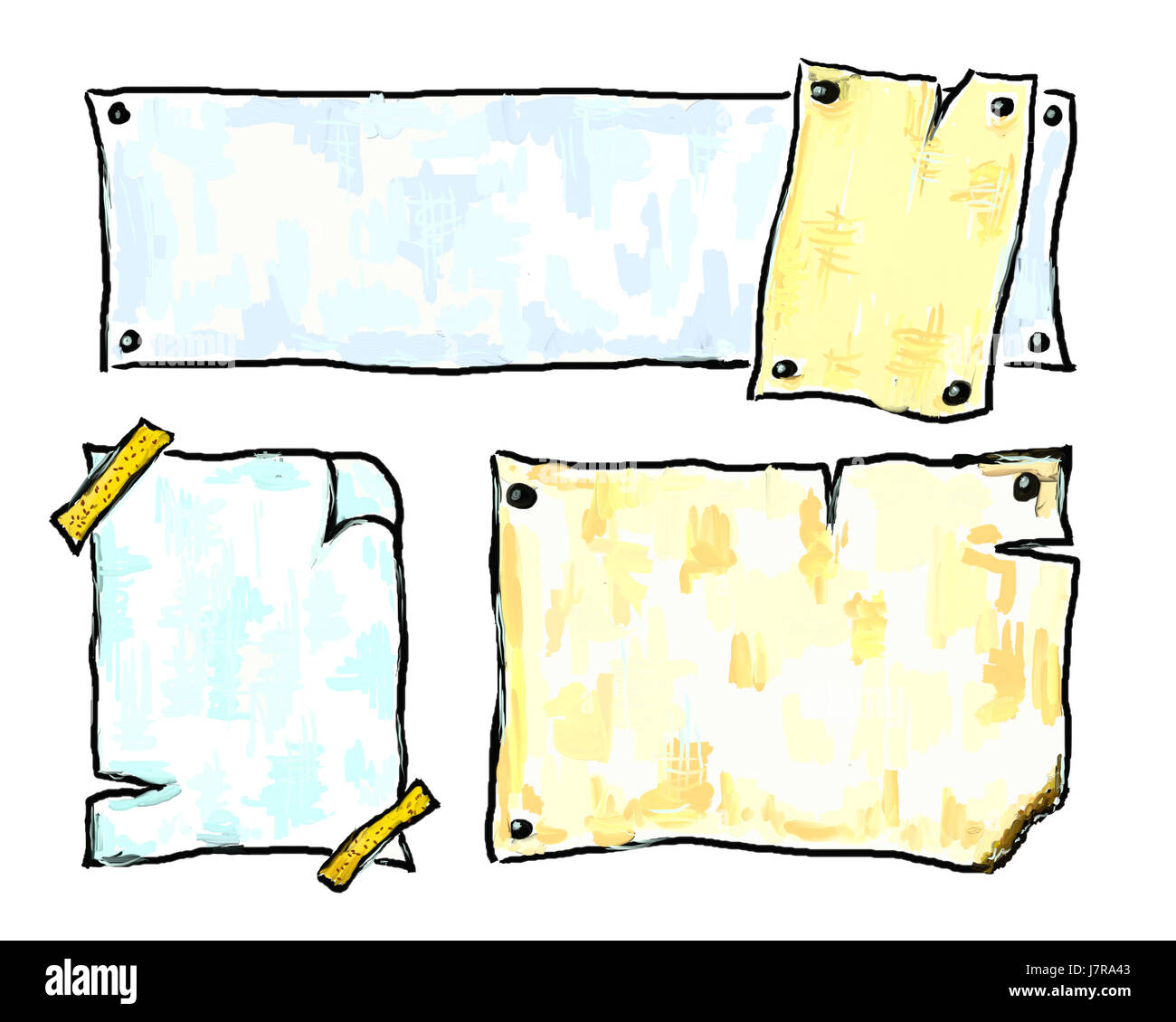 slip notices labels notepads sheet of paper paper banners slip ...