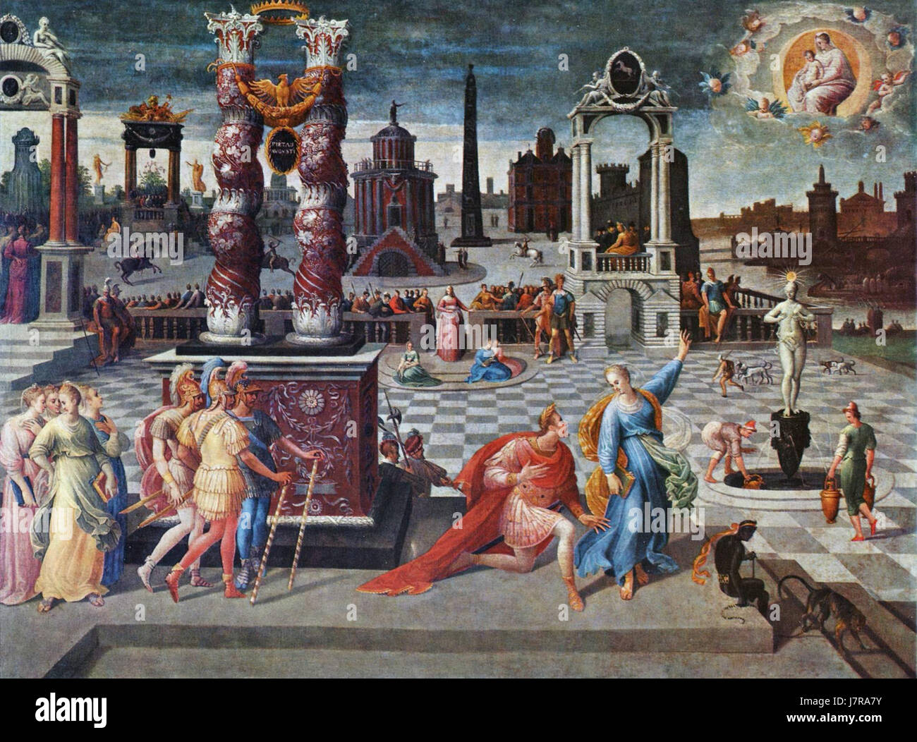 Antoine Caron was a French painter known for his contributions to ...