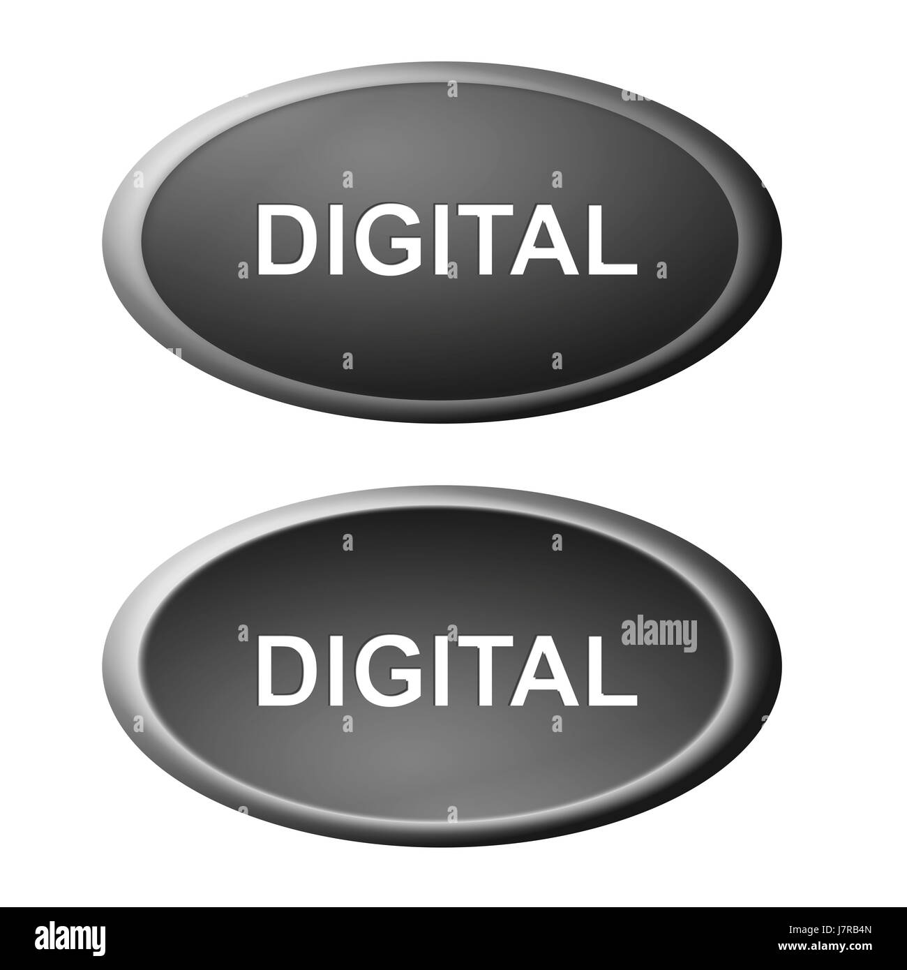 digital button digitizing digitized pictogram symbol pictograph trade ...