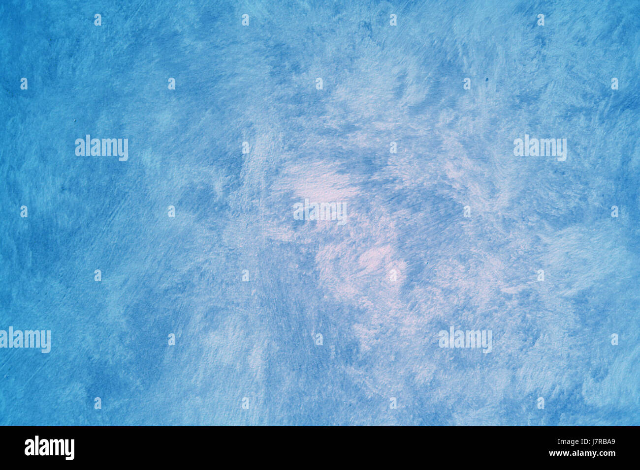blue colour wall bizarre paint dirty abstract artificial painted ...