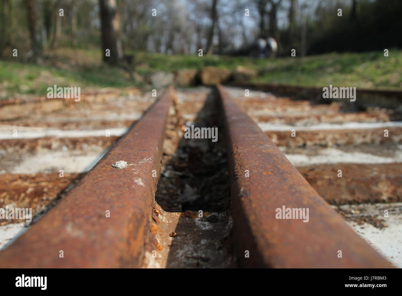 Curved rails hi-res stock photography and images - Alamy