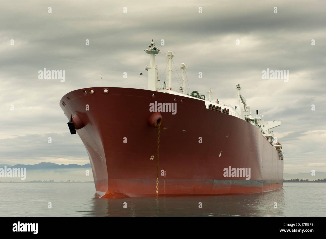 vessel gas carrier ship tanker anchored cargo shipping sailing boat ...