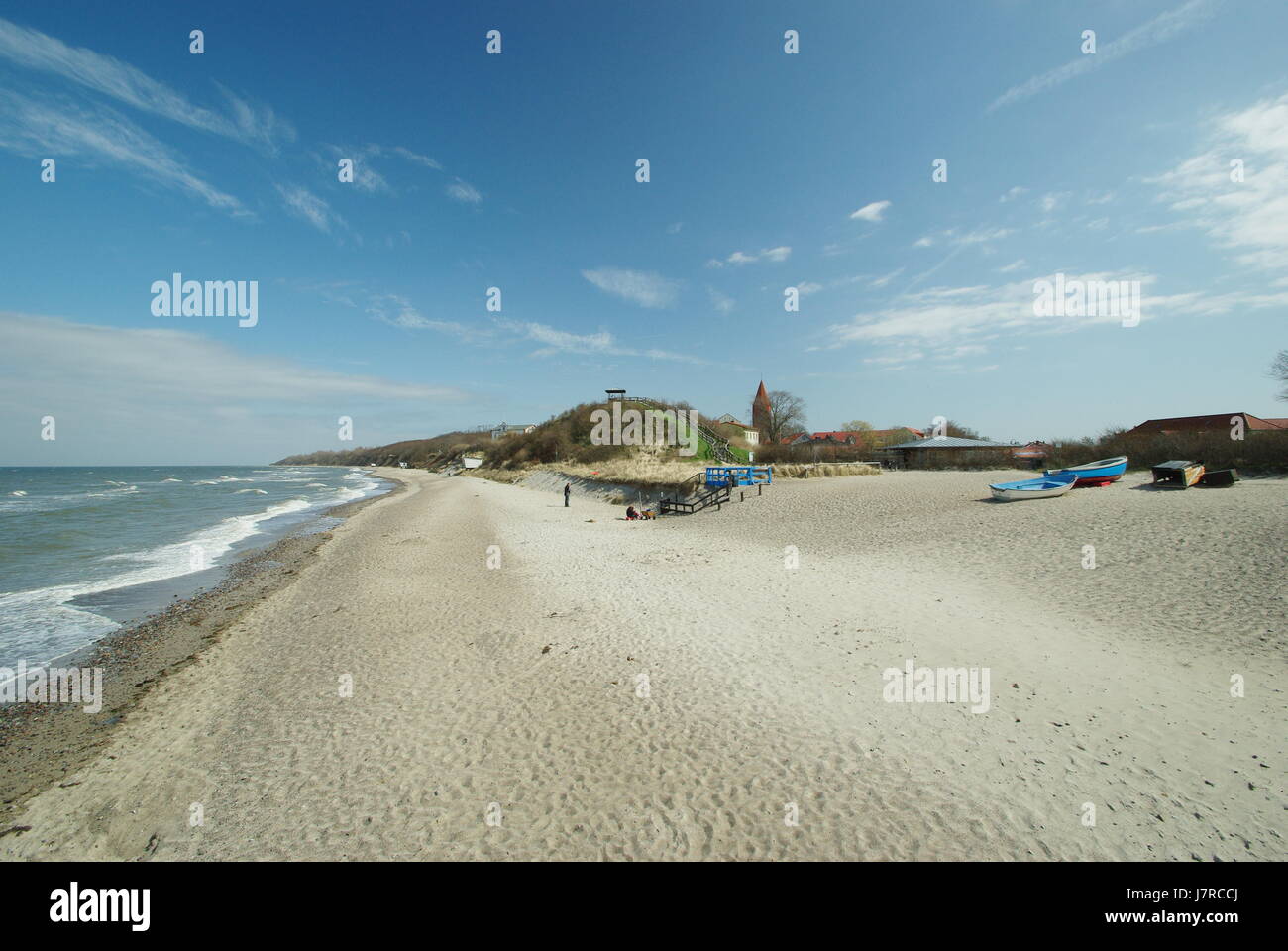 on the beach of rerik,baltic sea Stock Photo - Alamy