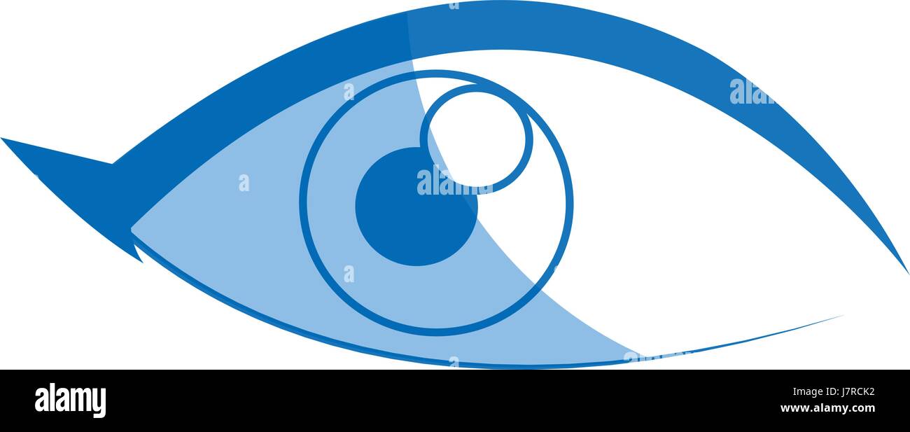 cartoon male eye angry expression icon Stock Vector Image & Art - Alamy