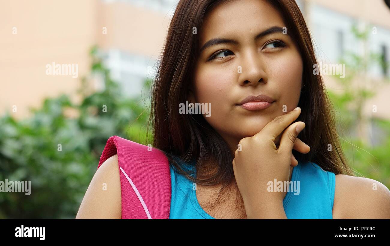 A Student Confused Stock Photo - Alamy