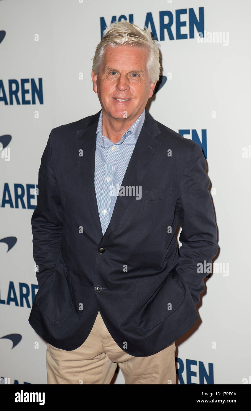 London, UK. Steve Ryder at the UK screening of 'McLaren' at Ham Yard ...