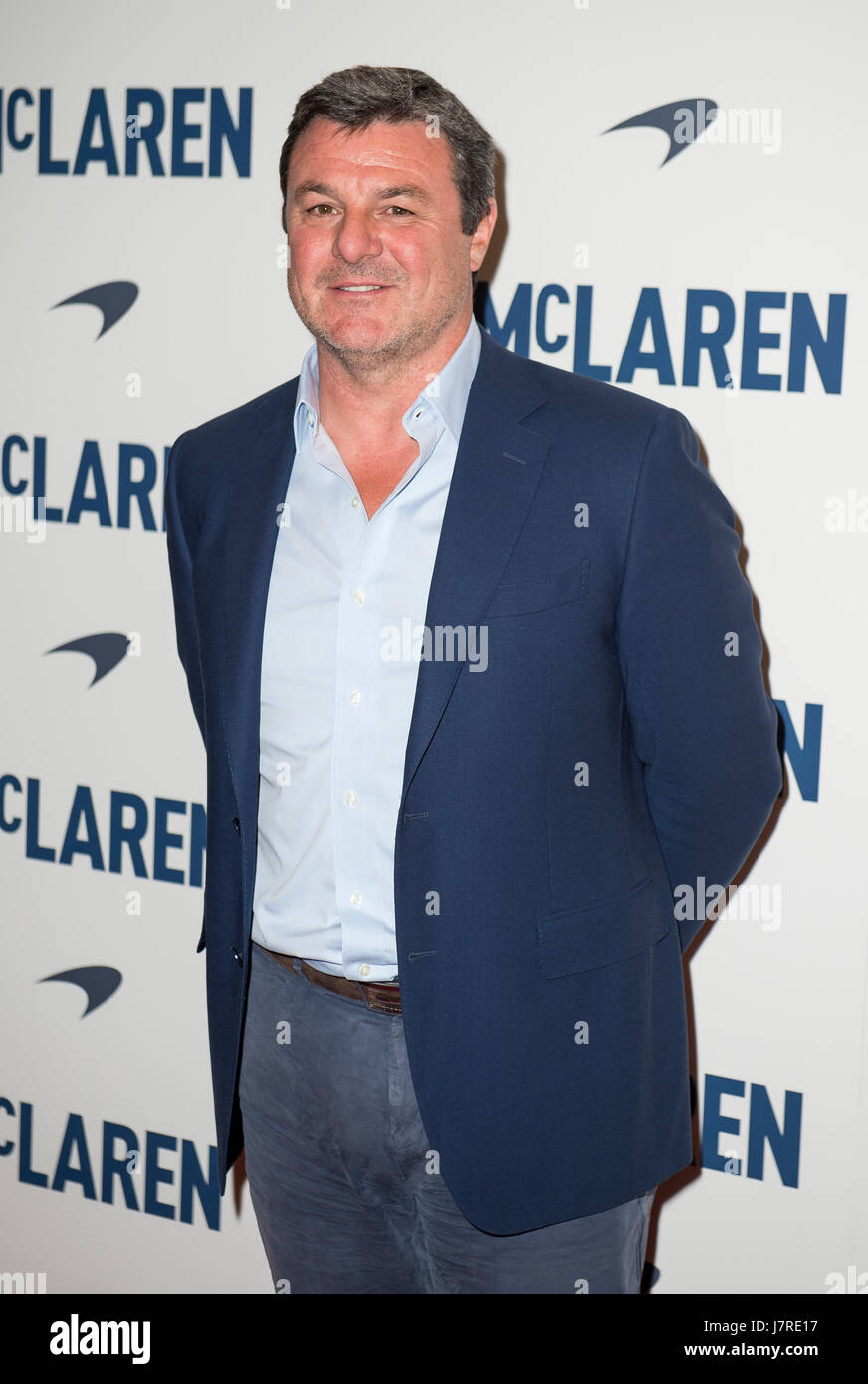 London, UK. Mark Blundell at the UK screening of 'McLaren' at Ham Yard ...