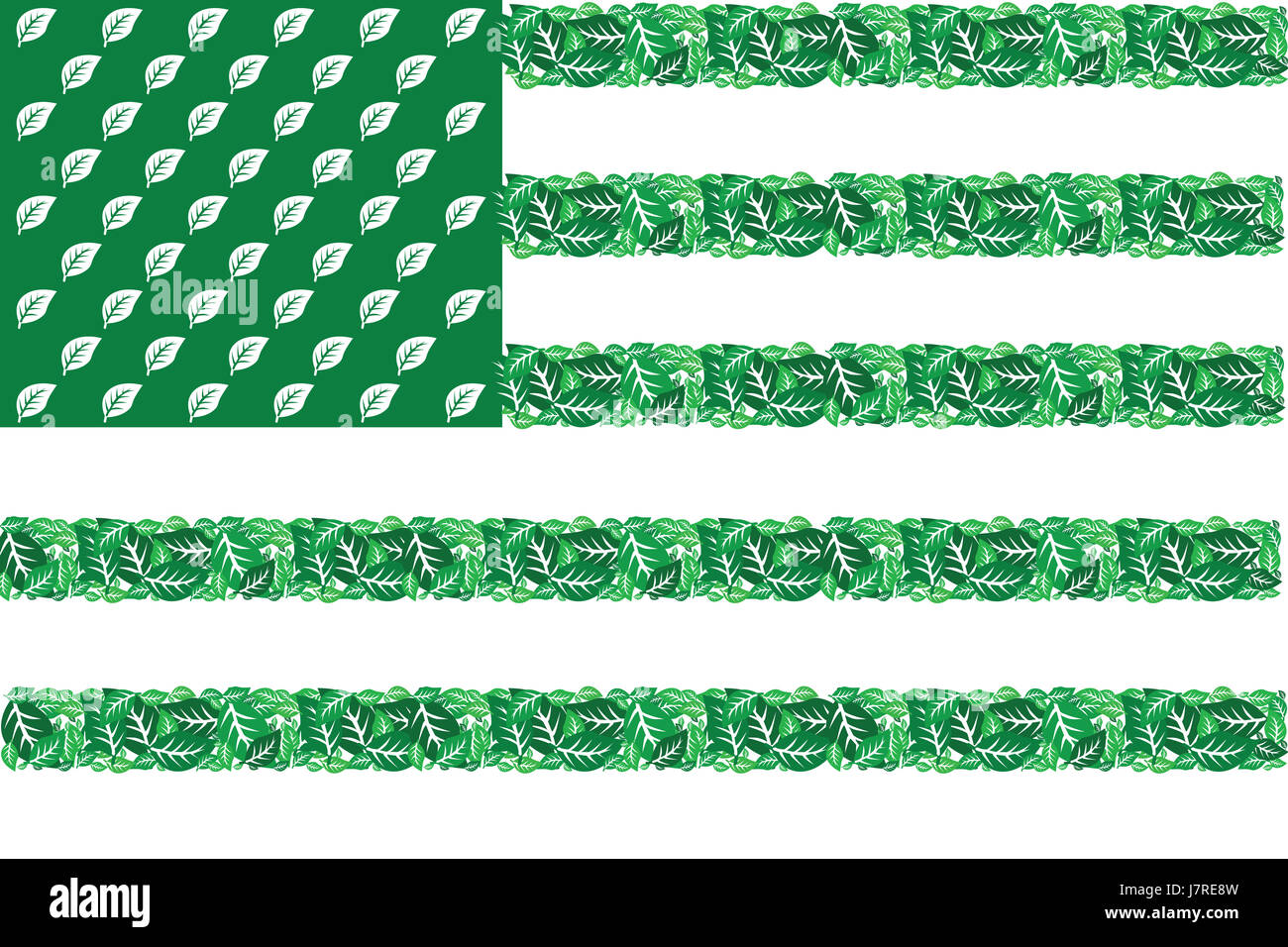 leaf environment enviroment usa flag ecology green leaf environment ...