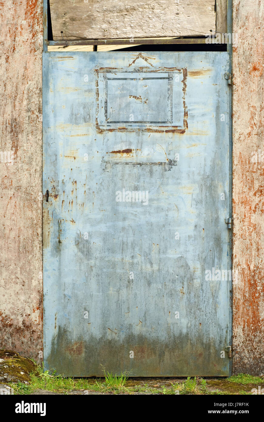 goal passage gate archgway gantry door wall rusty image photo picture ...