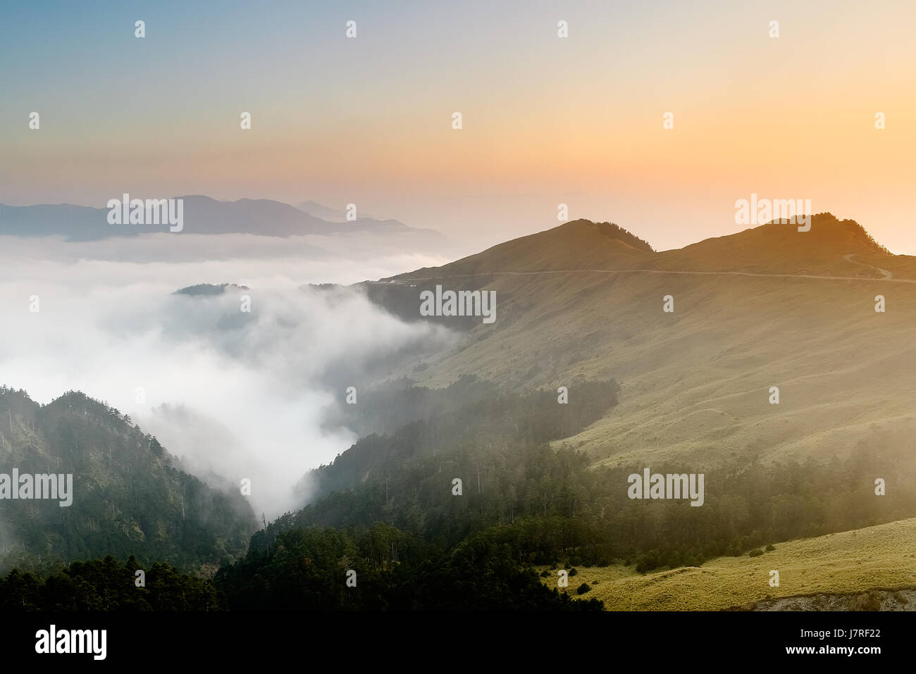 sunset outdoor sight view outlook perspective vista panorama lookout ...
