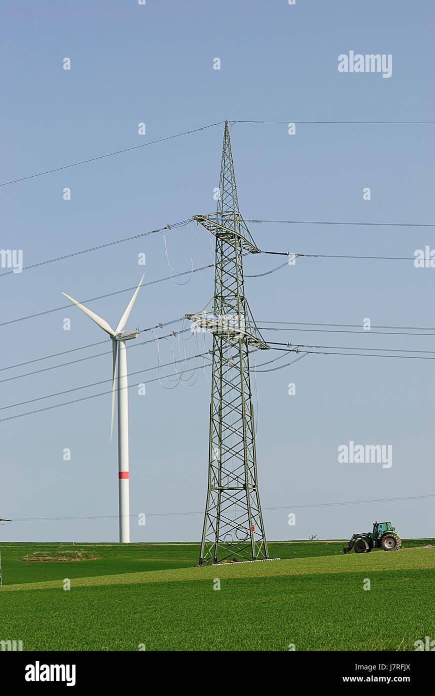 energy power electricity electric power high tension power line tower ...