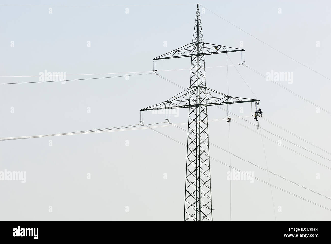 energy power electricity electric power high tension power line tower ...