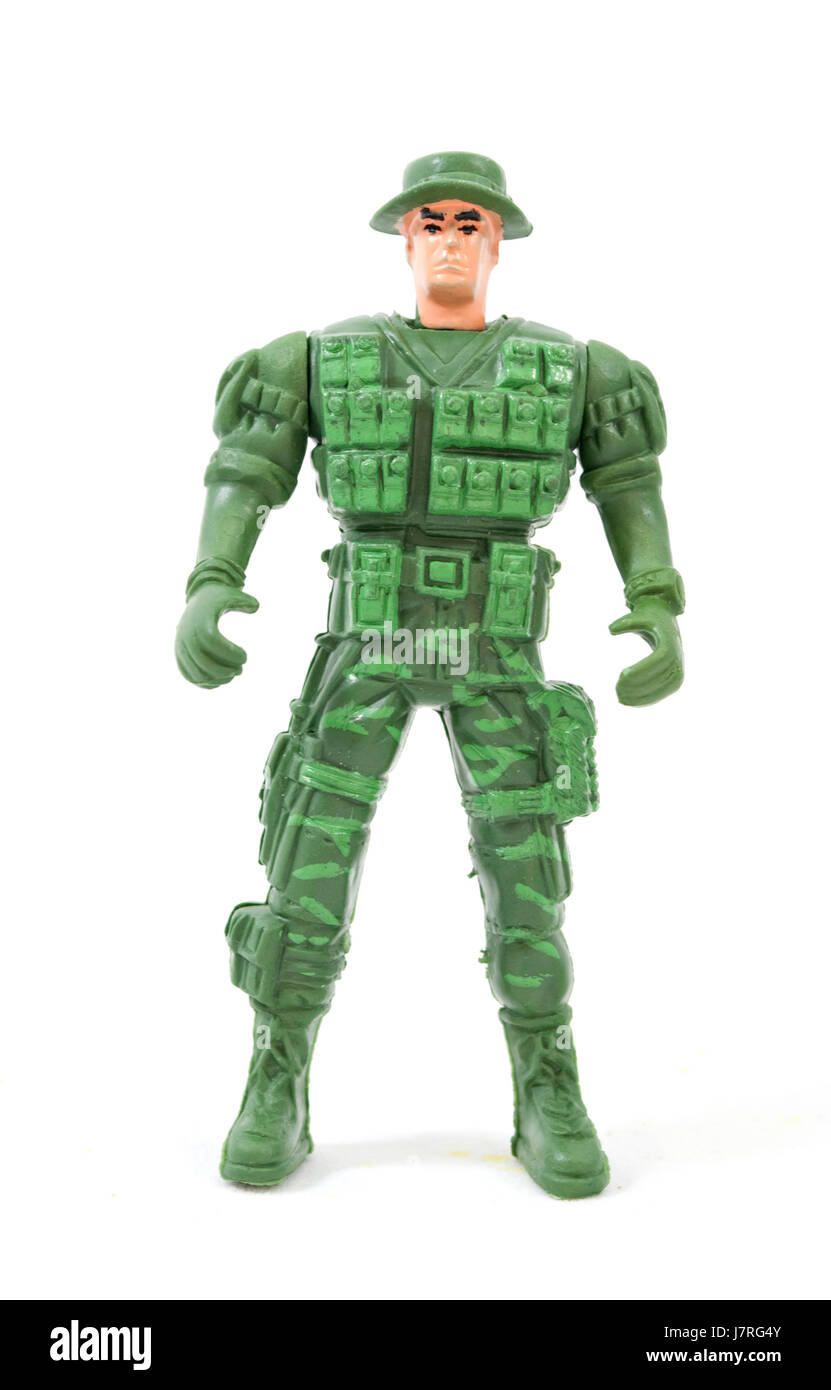 Playing with doll and soldier Cut Out Stock Images & Pictures - Alamy