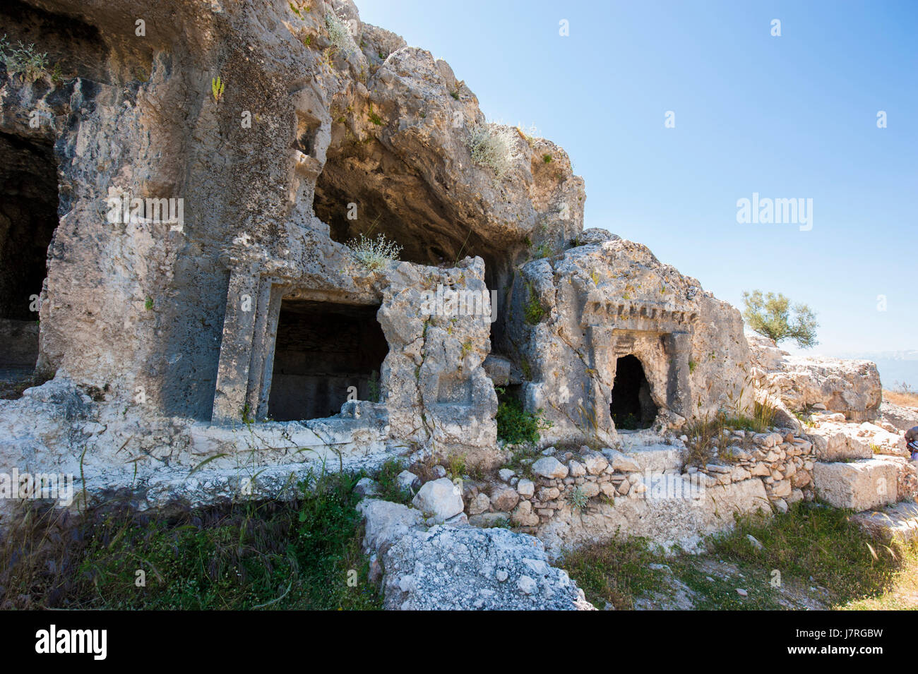The ruins of Tlos, Turkey Stock Photo - Alamy