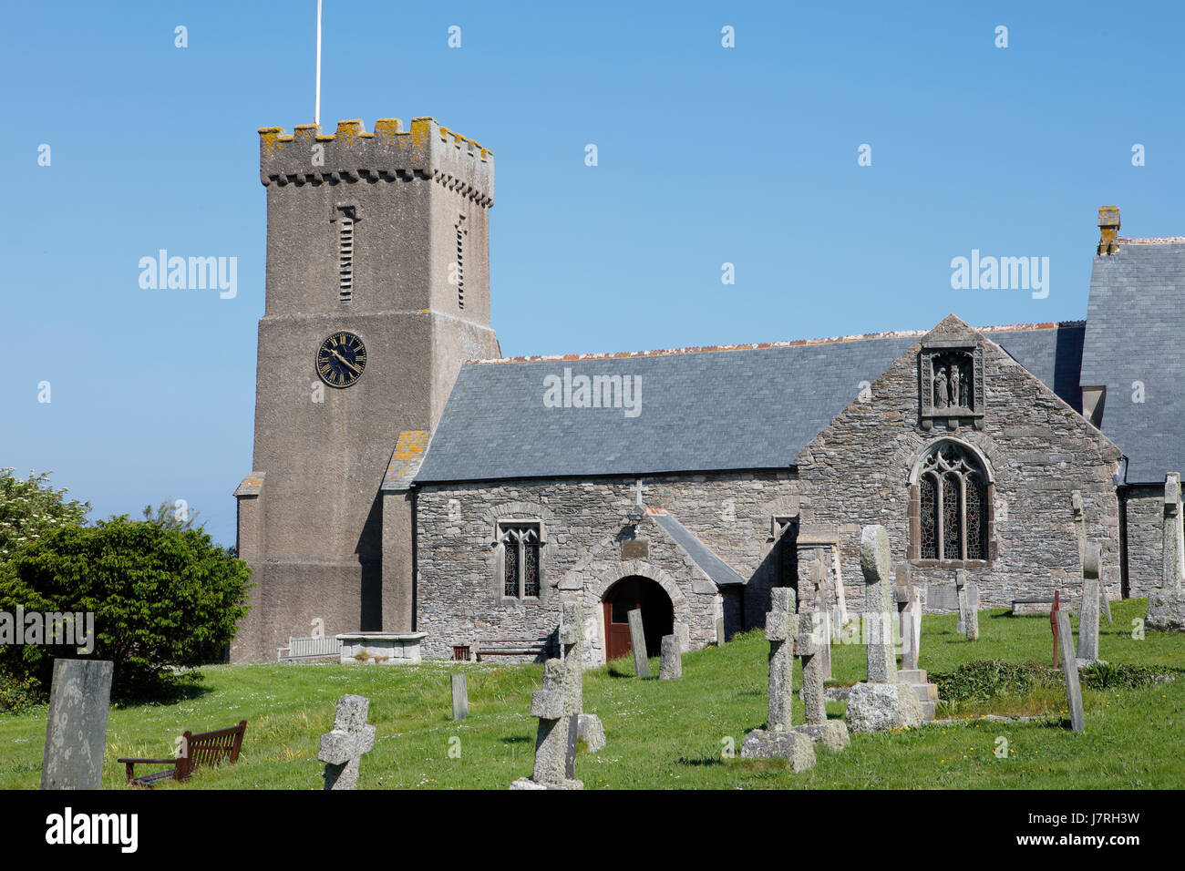 Crantock village hi-res stock photography and images - Alamy