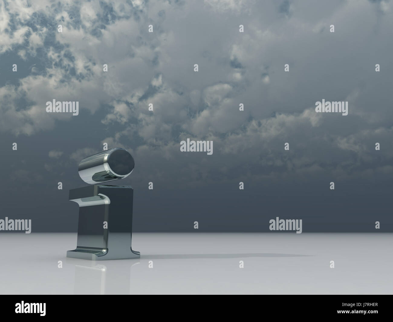 horizon iron steel metal letter chromic slicks sign signal info horizon ...