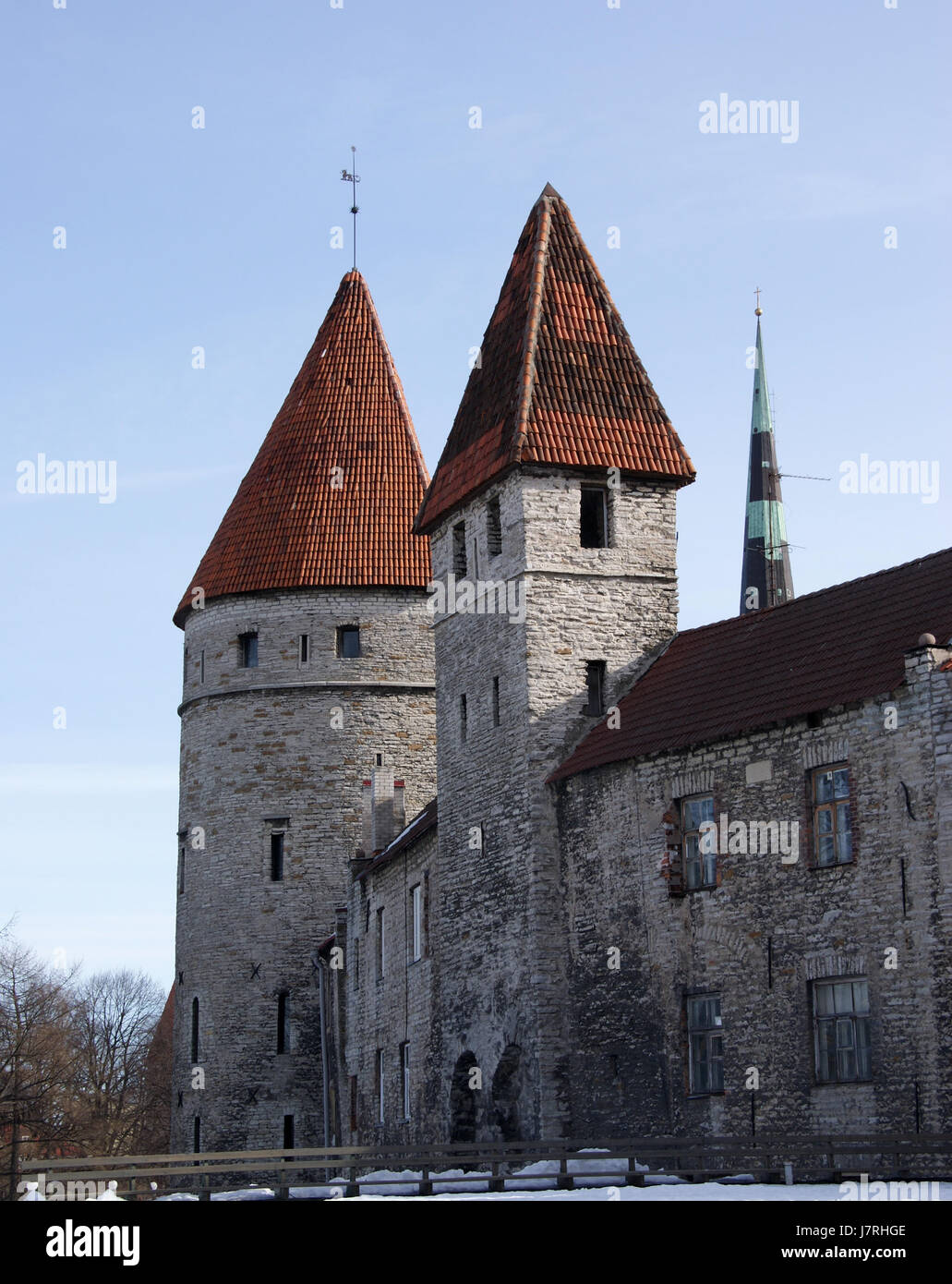 tower travel wall past fortress style of construction architecture ...