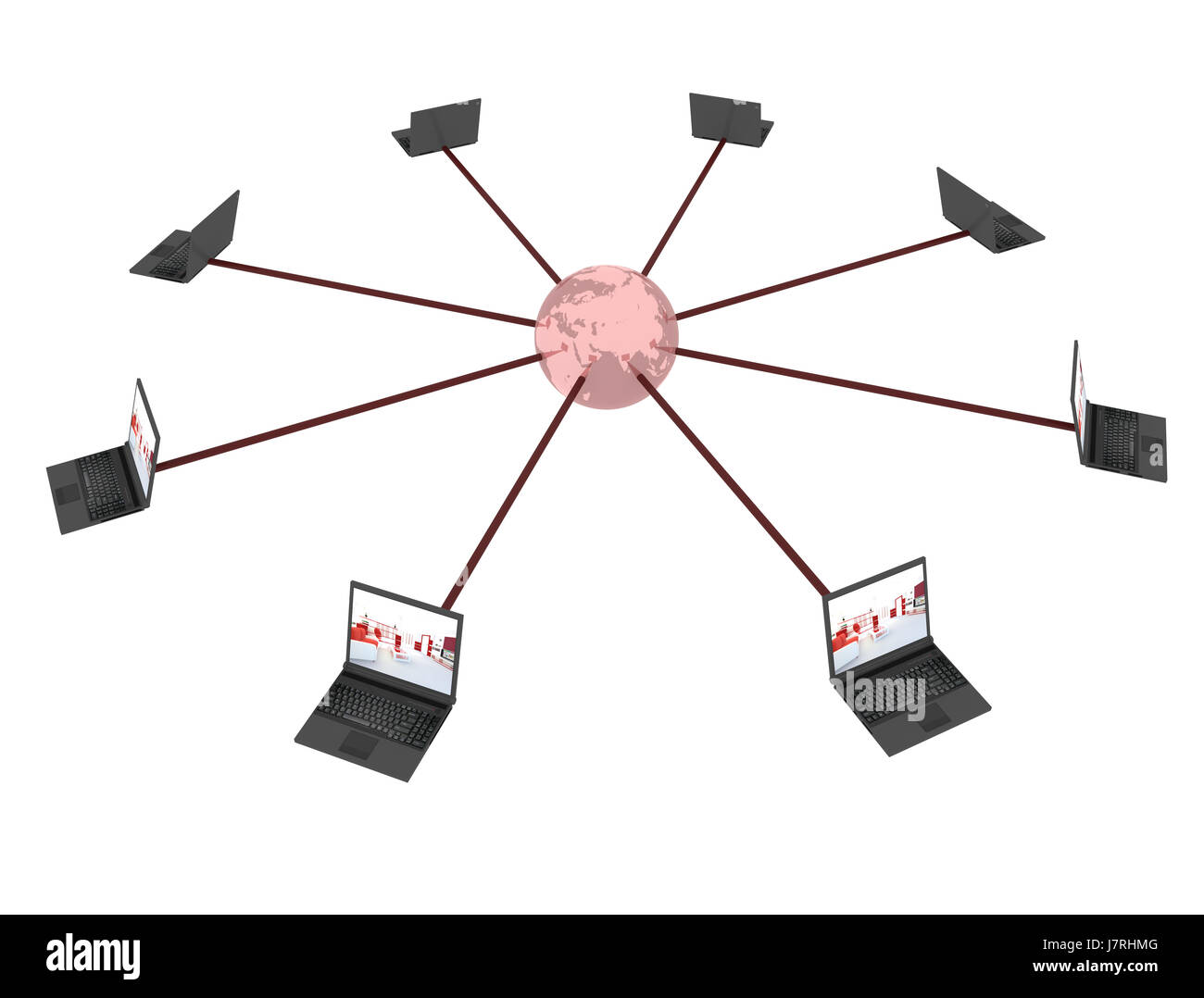 laptop notebook computers computer keyboard PC object modern modernity ...