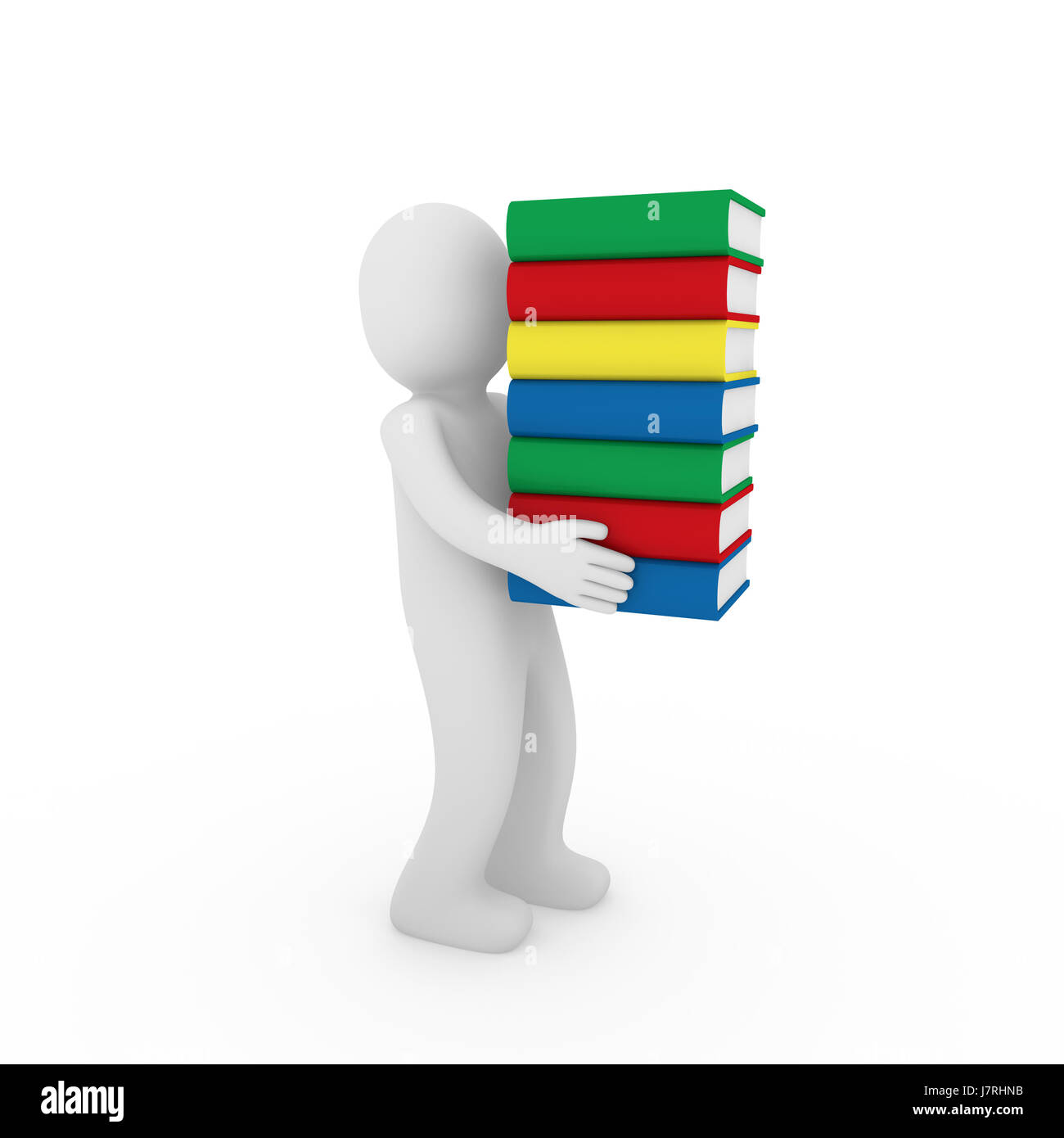 Men study library Cut Out Stock Images & Pictures - Alamy