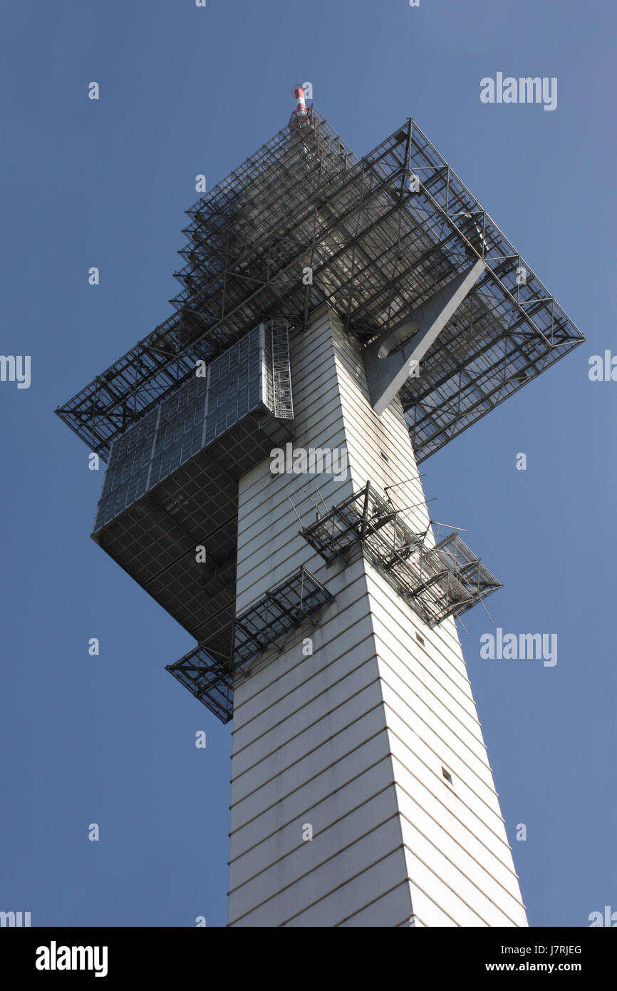 tower sightseeing television tower hanover provincial capital emblem ...